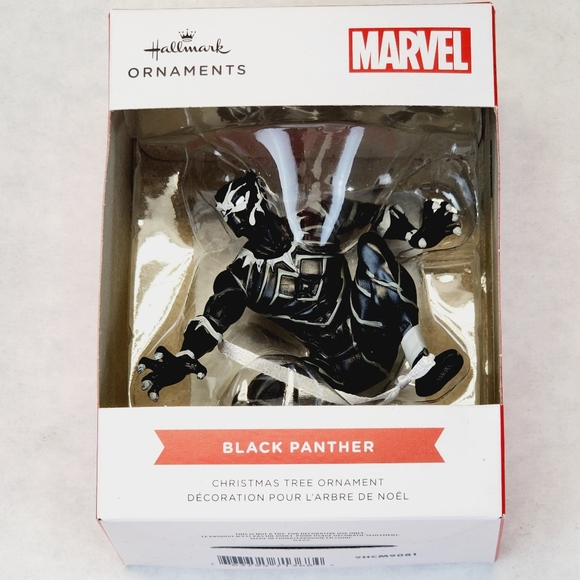 Hallmark | Holiday | Hallmark Marvel Black Panther Christmas Tree ...